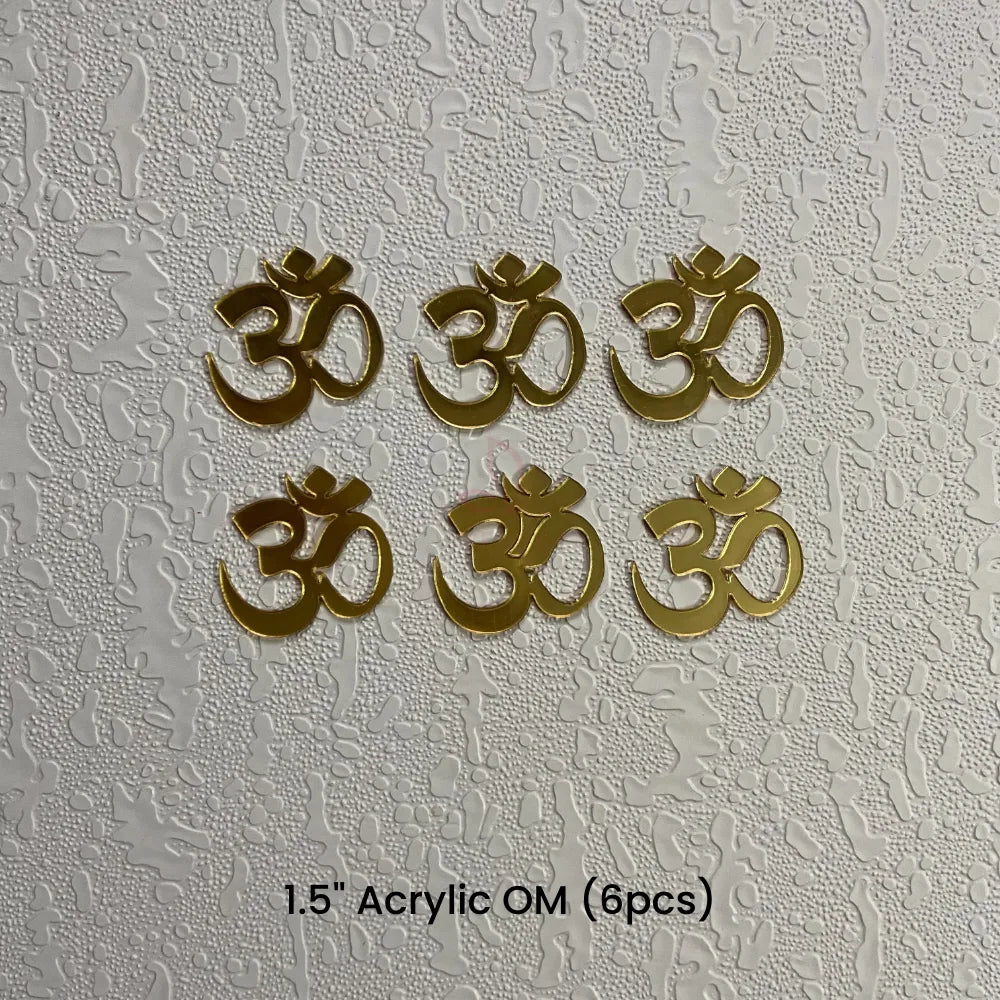 1.5" Acrylic OM (6pcs) – Shrebhavi - Resin Art & Material Shop