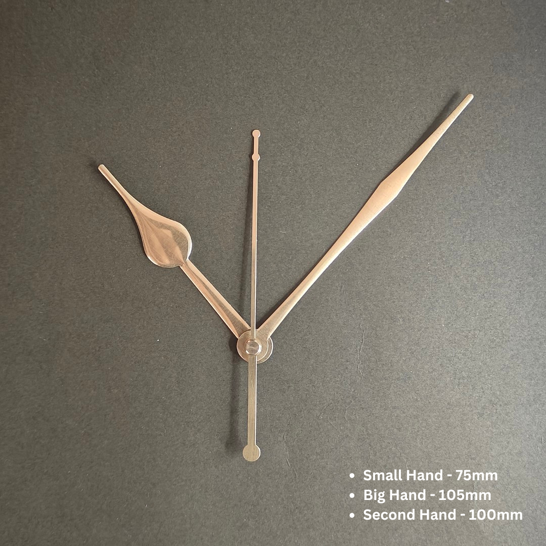Gold Clock Hands (D5) – Shrebhavi - Resin Art & Material Shop